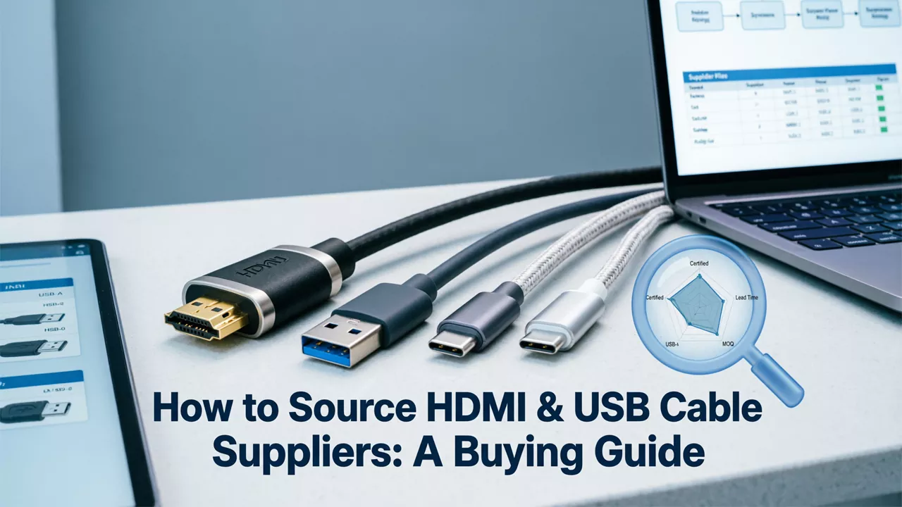 How To Source HDMI & USB Cable Suppliers: A Buying Guide
